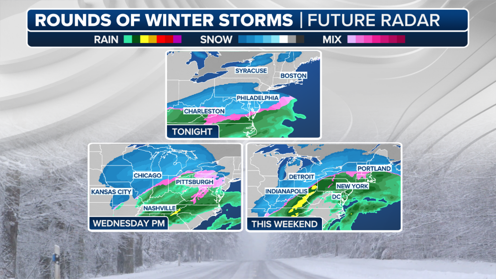 Winter Storm Watches posted in Chicago, Detroit as 2 more winter storms brew | Fox Weather